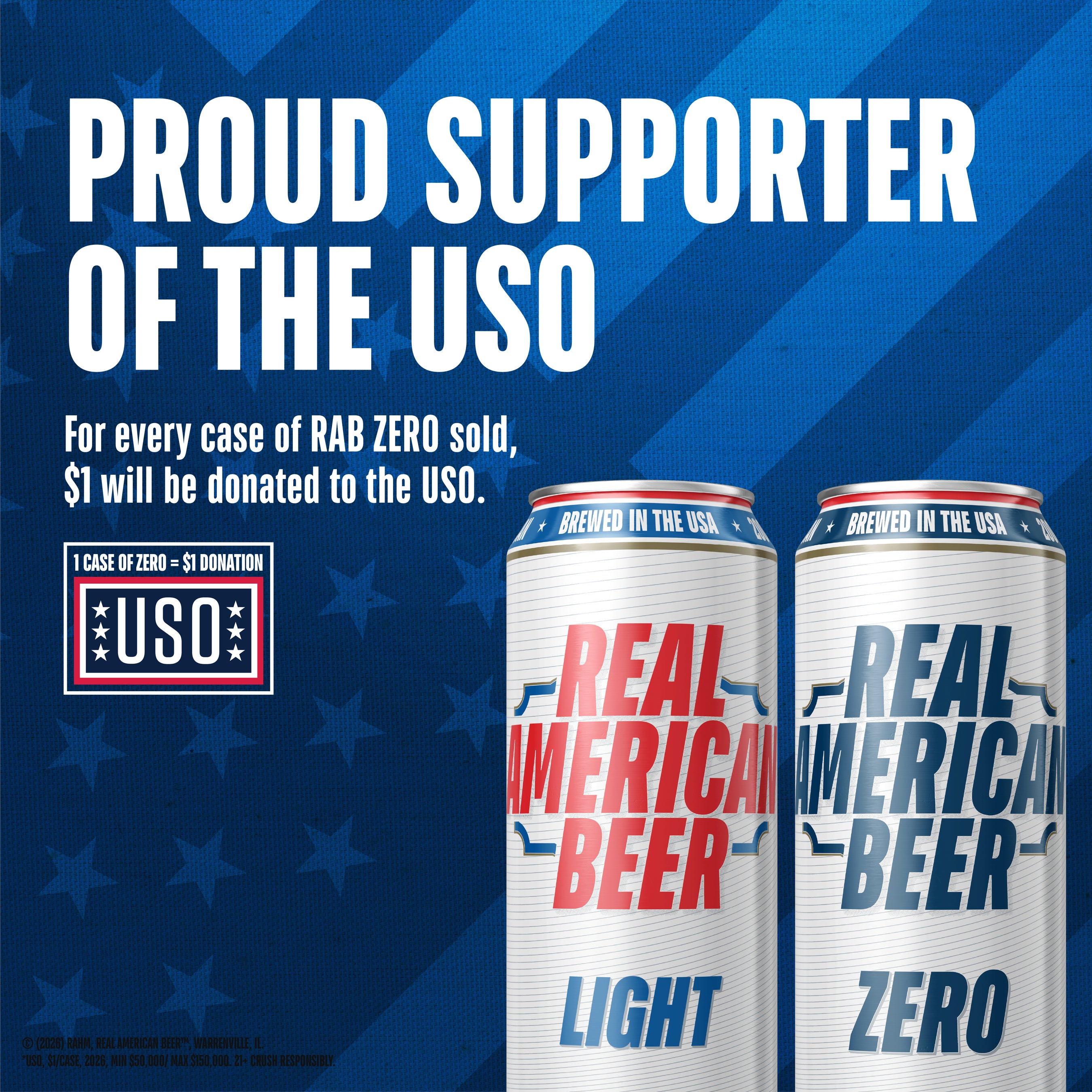 RAB ZERO – 6 Pack – Real American Beer